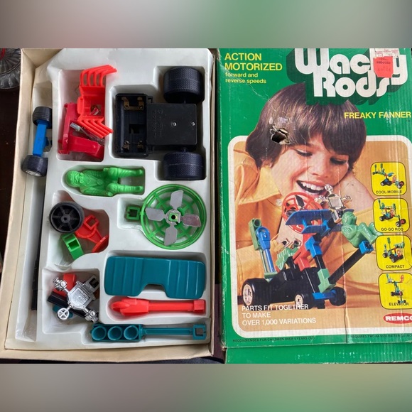 Games | Vintage 1976 Wacky Rods Freaky Fanner Remco In Box Retro Toy ...